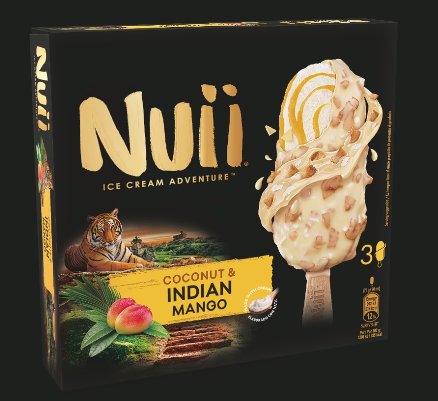 Nuii Coconut & Indian Mango Latest Ice Cream Stick Treat from Froneri ...
