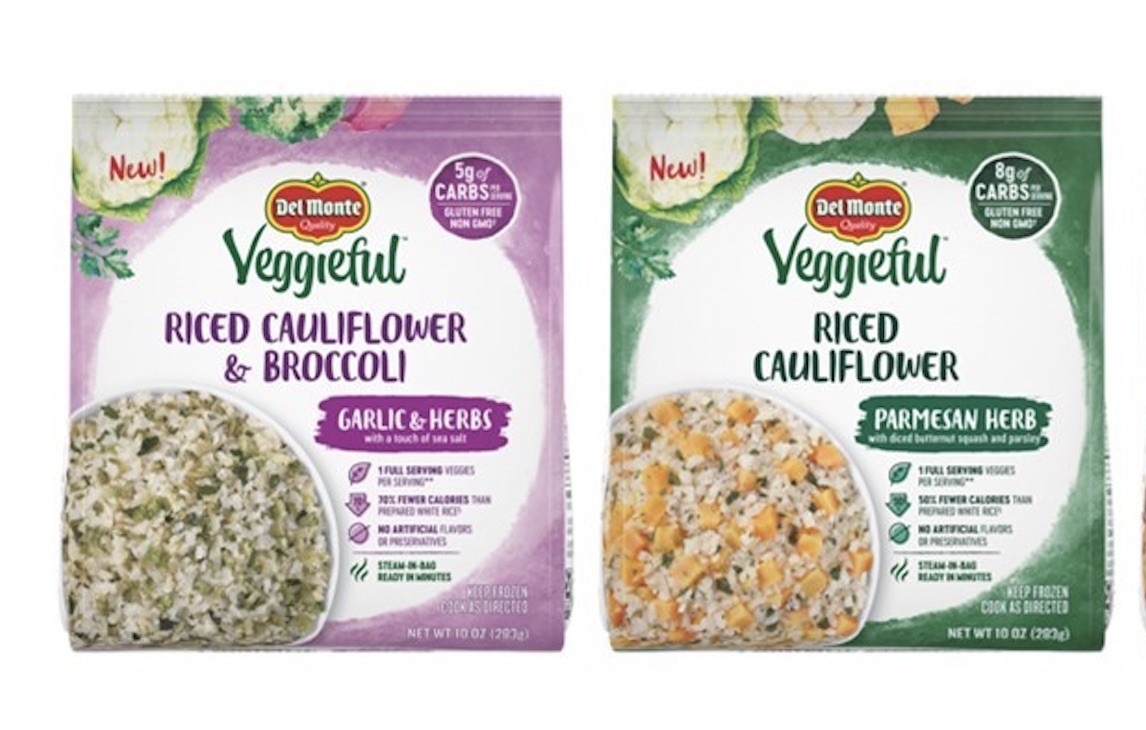 Del Monte Debuts Pre-Seasoned Veggieful Riced Veggies Products | Frozen ...
