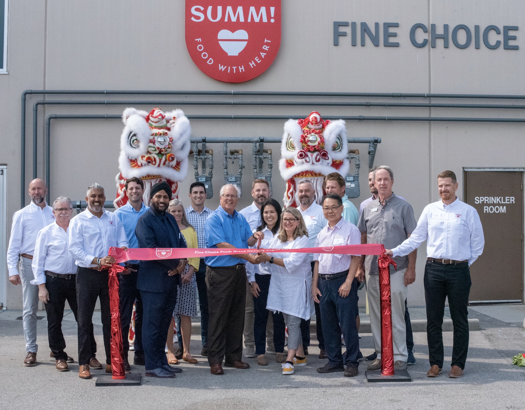 Fine Choice Foods Team Celebrates Opening of Second Factory in Canada ...