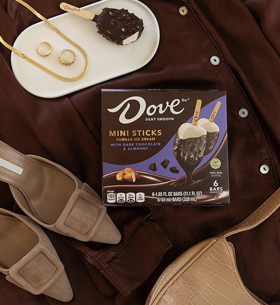 Dove Ice Cream’s New Packaging Inspires Mien Silky Smooth Sets | Frozen ...