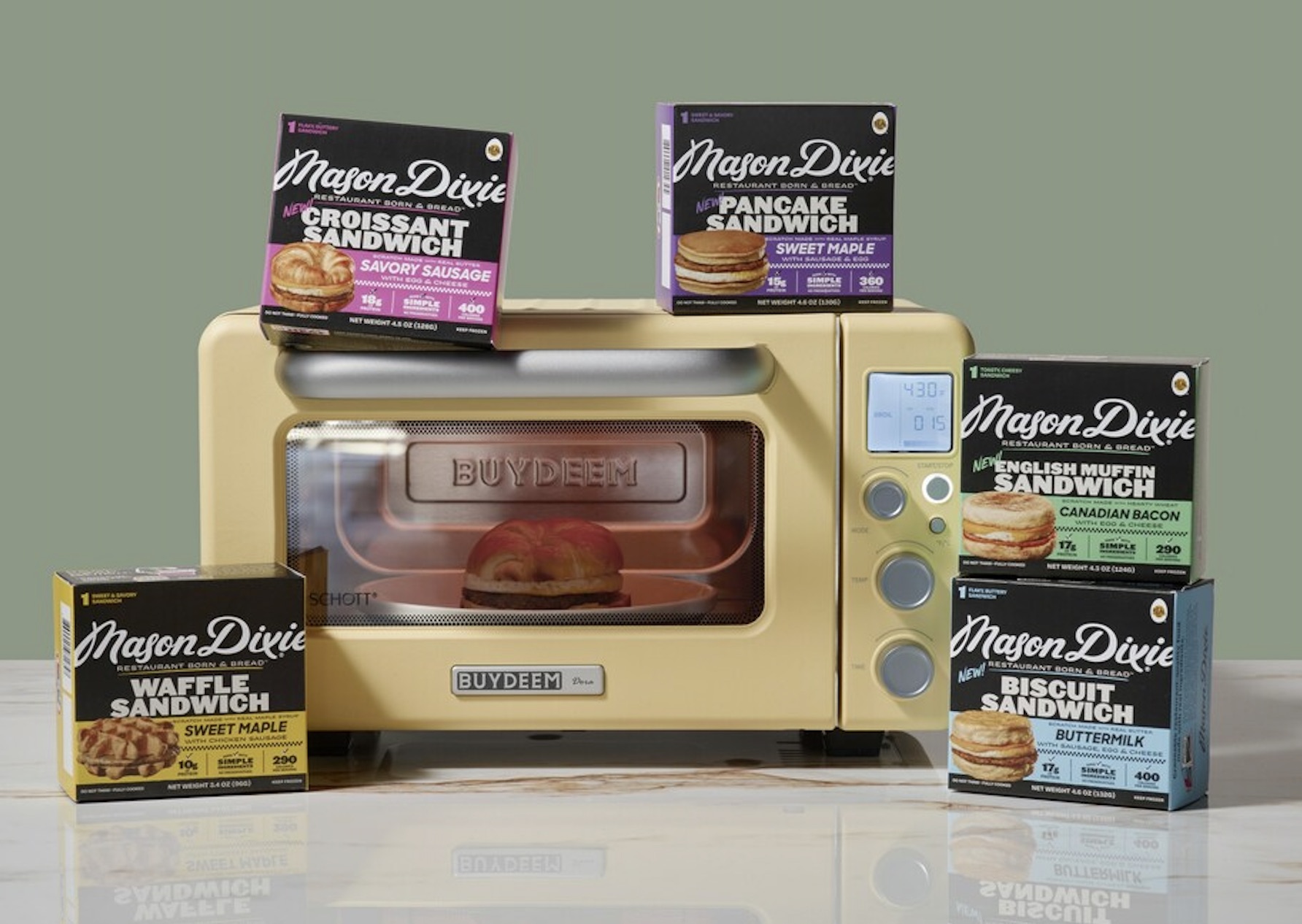 Mason Dixie Foods Brings Drive-Thru Breakfast Sandwiches to Frozen ...