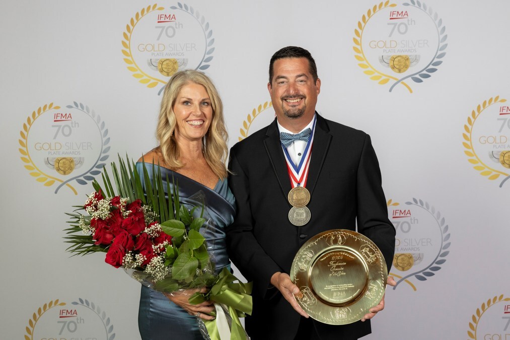 IFMA's Coveted 2024 Gold Plate Award Presented to Chris Tomasso ...