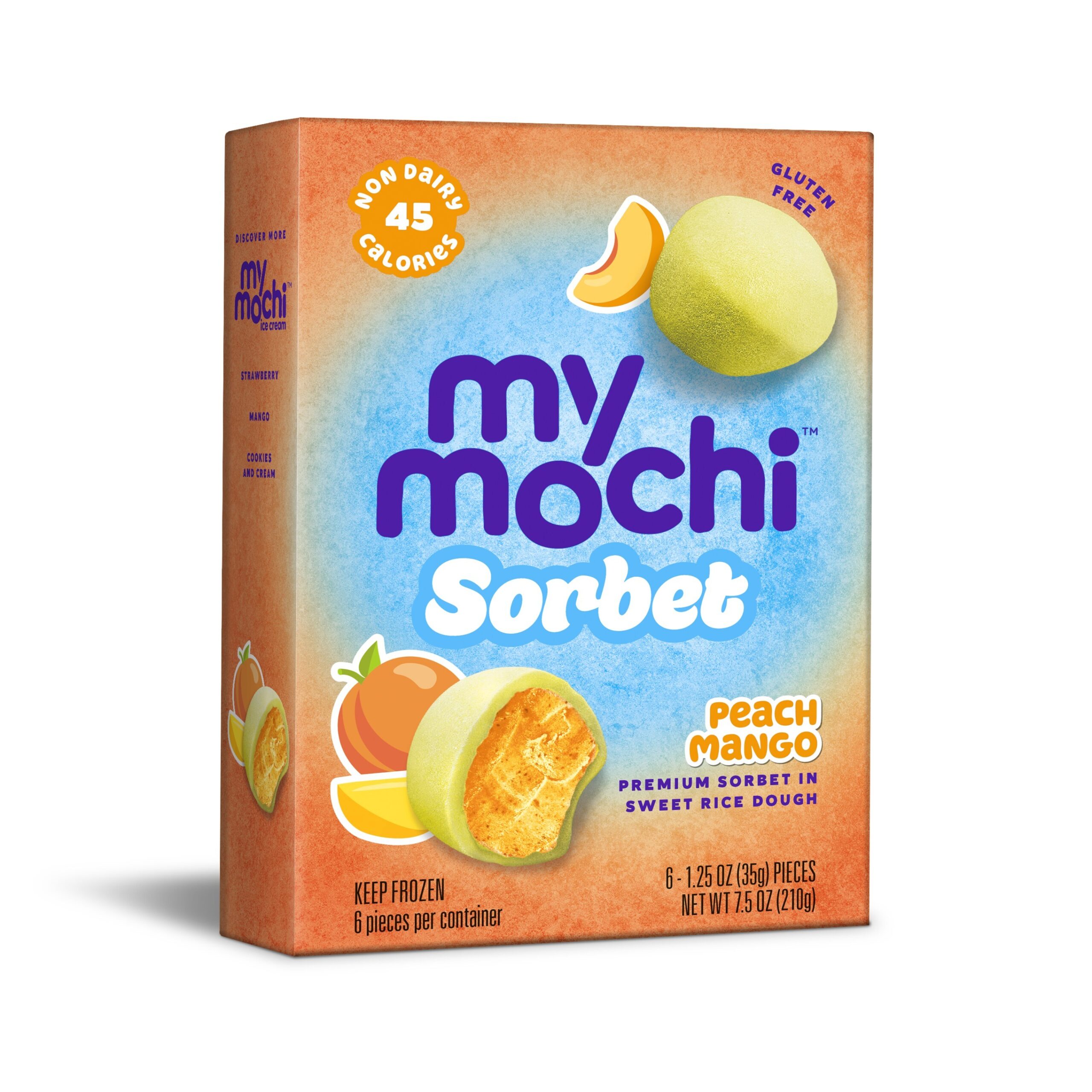 My/Mochi Introduces Sorbets in Peach Mango and Raspberry Flavors ...