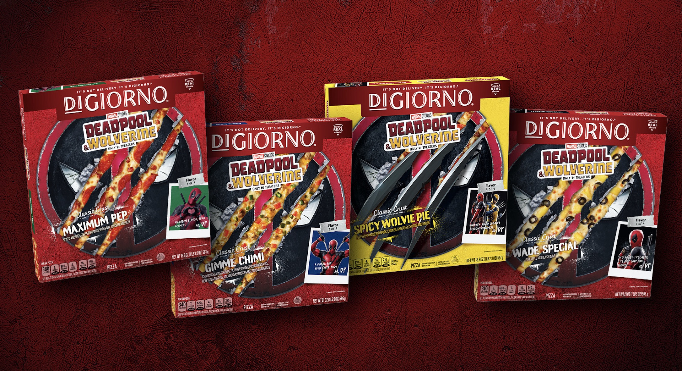 DiGiorno Bakes Up Limited Edition Deadpool & Wolverine Themed Pizza ...