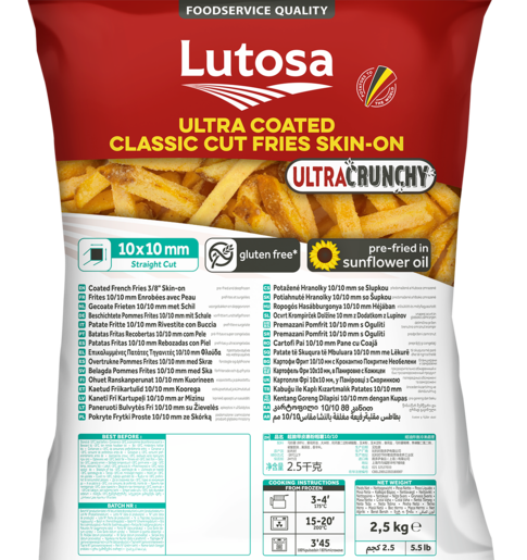 Lutosa Introduces New Range of UltraCrunchy Double-Coated Fries ...